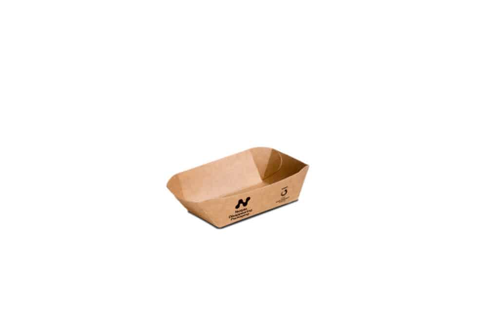 Notpla Curved Tray - 4x3" - Bluecrest